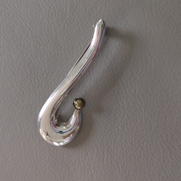 Mexico 925 | Jewelry | Vintage Mexico Sterling Two Tone Brooch | Poshmark